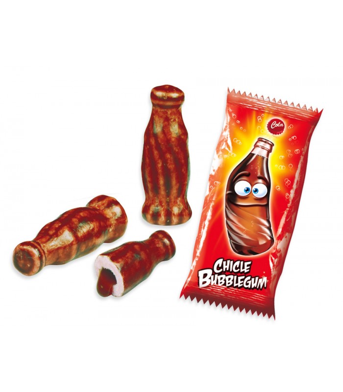 Cola Bottles Bubble Gum – Swedish Candy